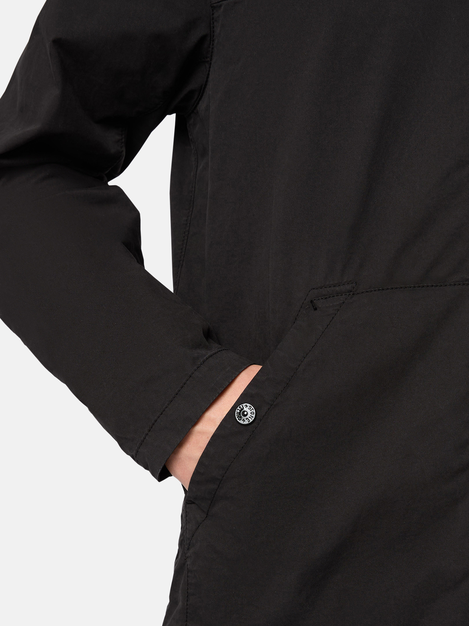ブラック 10110 SUPIMA® COTTON TWILL STRETCH-TC オーバー ブラック 10110 SUPIMA® COTTON TWILL STRETCH-TC オーバー