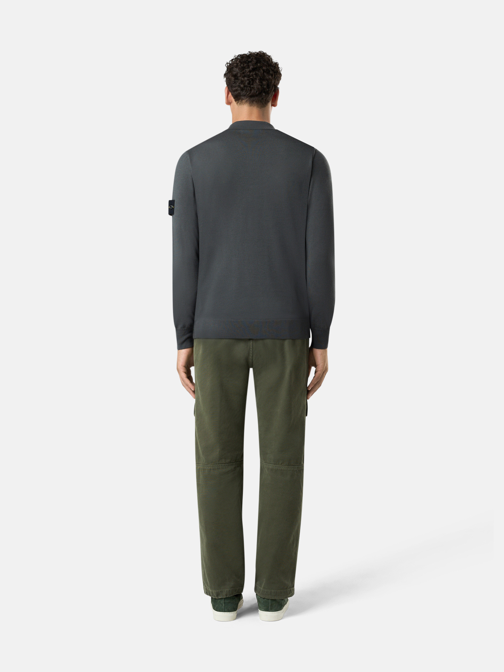 Musk Green 30601 PANAMA COTTON 'OLD' EFFECT Relaxed Fit Musk Green 30601 PANAMA COTTON 'OLD' EFFECT Relaxed Fit