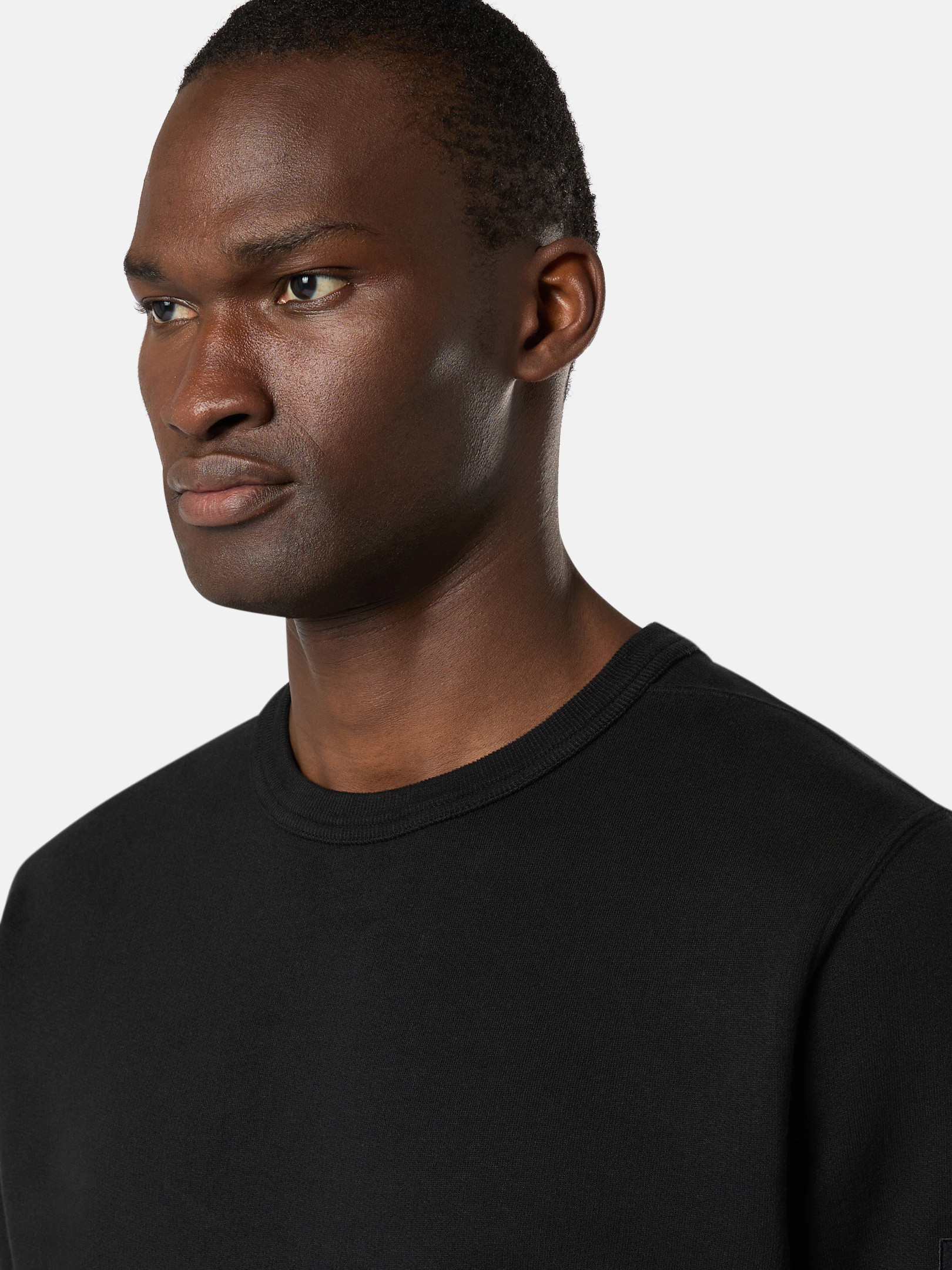ブラック 62420 BRUSHED ORGANIC COTTON FLEECE スウェット ブラック 62420 BRUSHED ORGANIC COTTON FLEECE スウェット