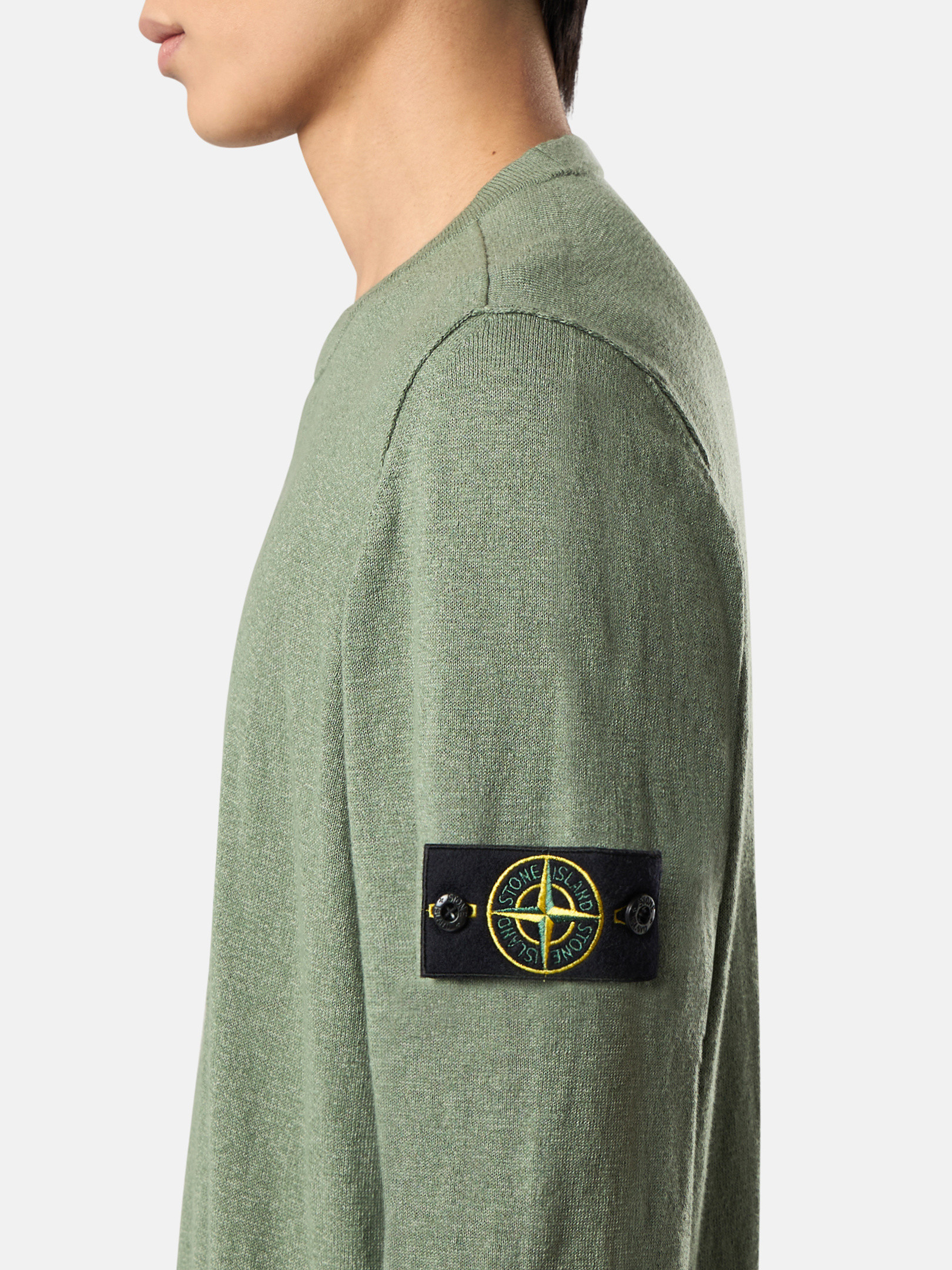 Musk Green 5100052 ORGANIC COTTON WITH NYLON Crewneck Musk Green 5100052 ORGANIC COTTON WITH NYLON Crewneck