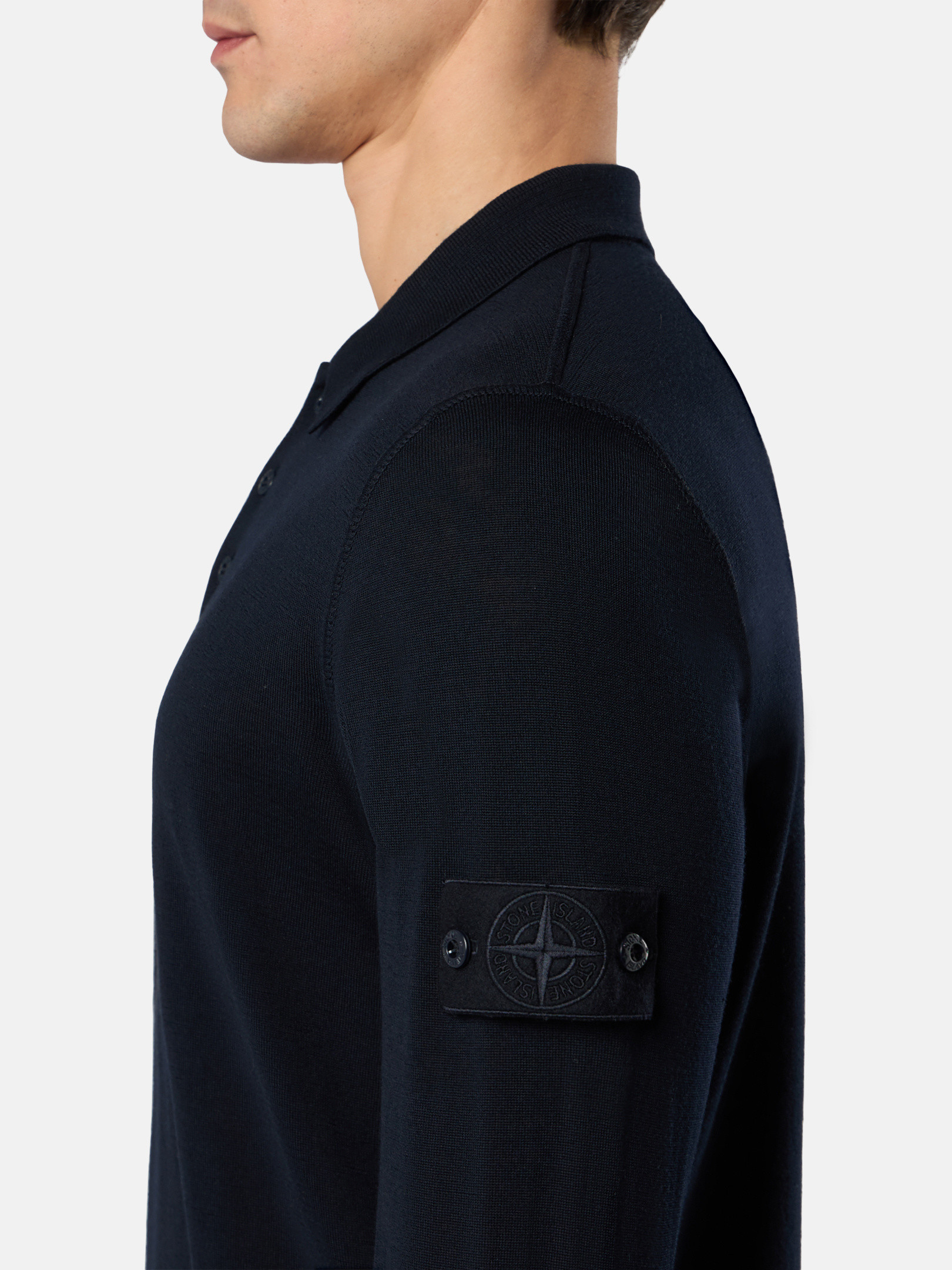 ネイビーブルー 5100071 LIGHT RWS PURE WOOL_ STONE ISLAND ネイビーブルー 5100071 LIGHT RWS PURE WOOL_ STONE ISLAND
