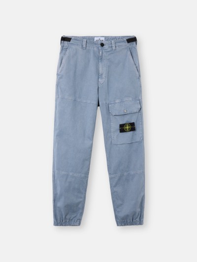 Avio Blue Loose-fit cargo trousers with adjustable waistband 3100010 ...