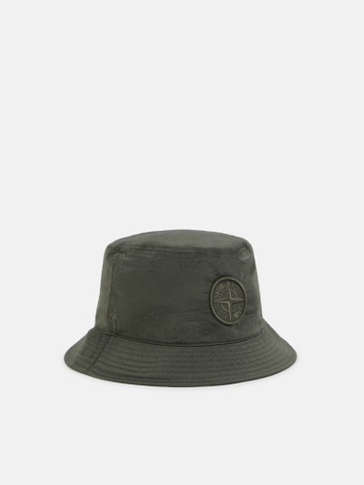 Musk Green Bucket hat with Compass embroidery 9100012 NYLON METAL IN ...