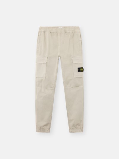 Pearl Grey Regular-tapered-fit cargo trousers with zip pockets 3100005 ...